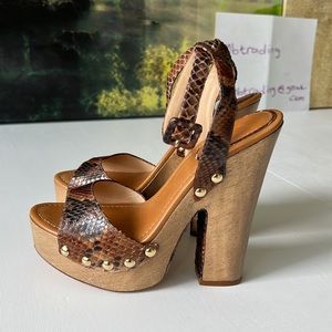 Alexandre Birman | Shoes | Alexandre Birman Crocodile Print Leather ...